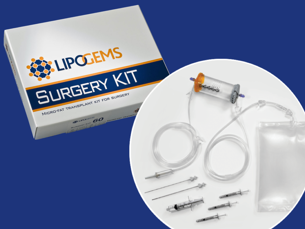 Contenido de los kits de Lipogems - protectrauma